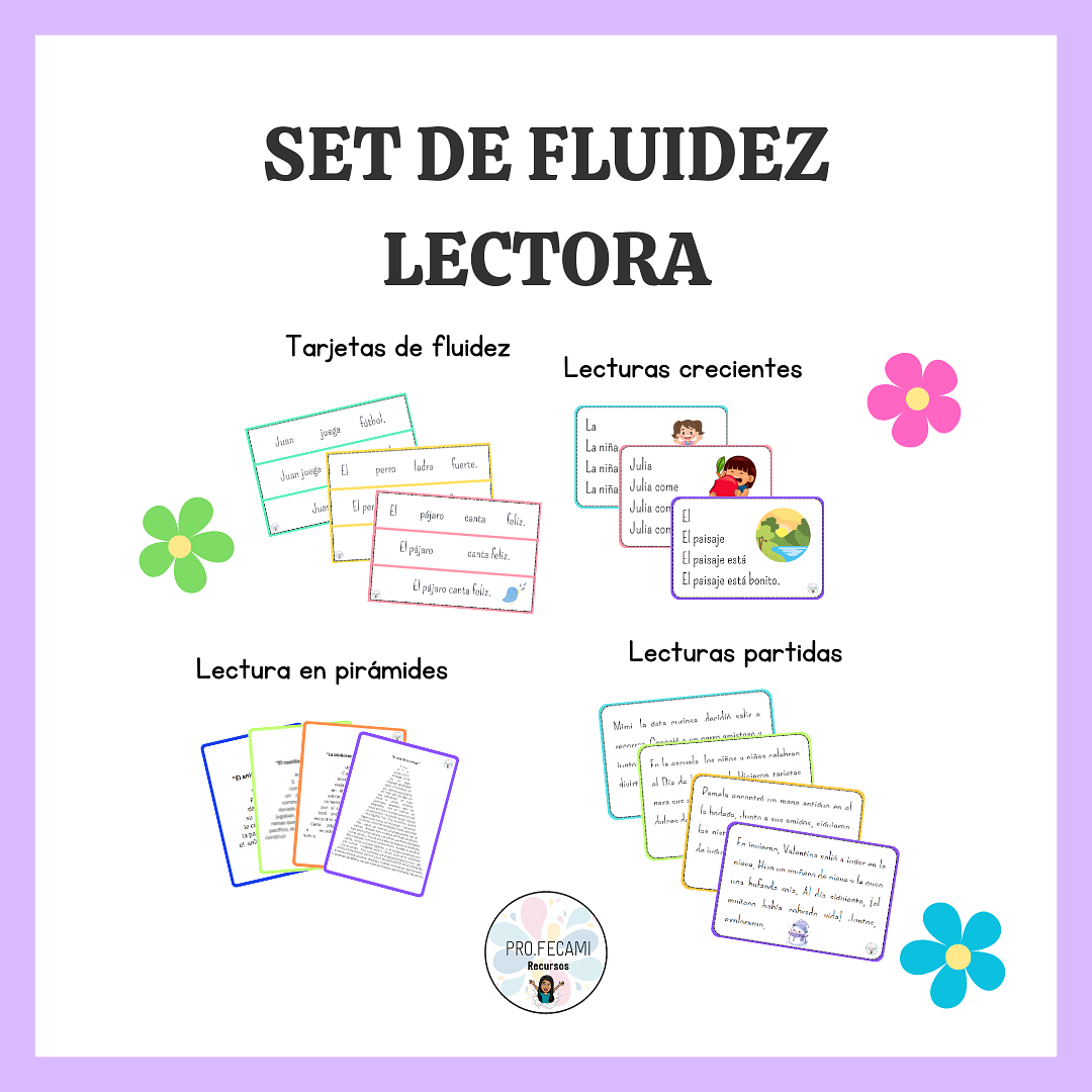 SET DE FLUIDEZ LECTORA 1 | salduu.com